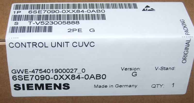 6SE7090-0XX84-0AB0 - 6SE7090-0XX84-0AB0 CONTROL UNIT CUVC 6SE7090-0XX84 ...